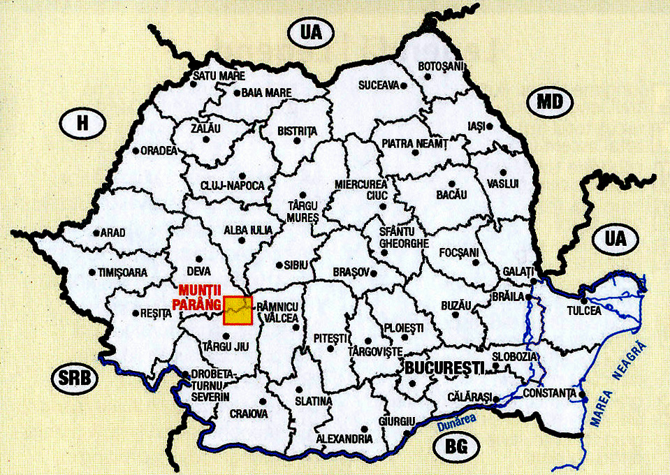 Parang 1:50.000 mapa MUNTI | International Travel Maps CZ